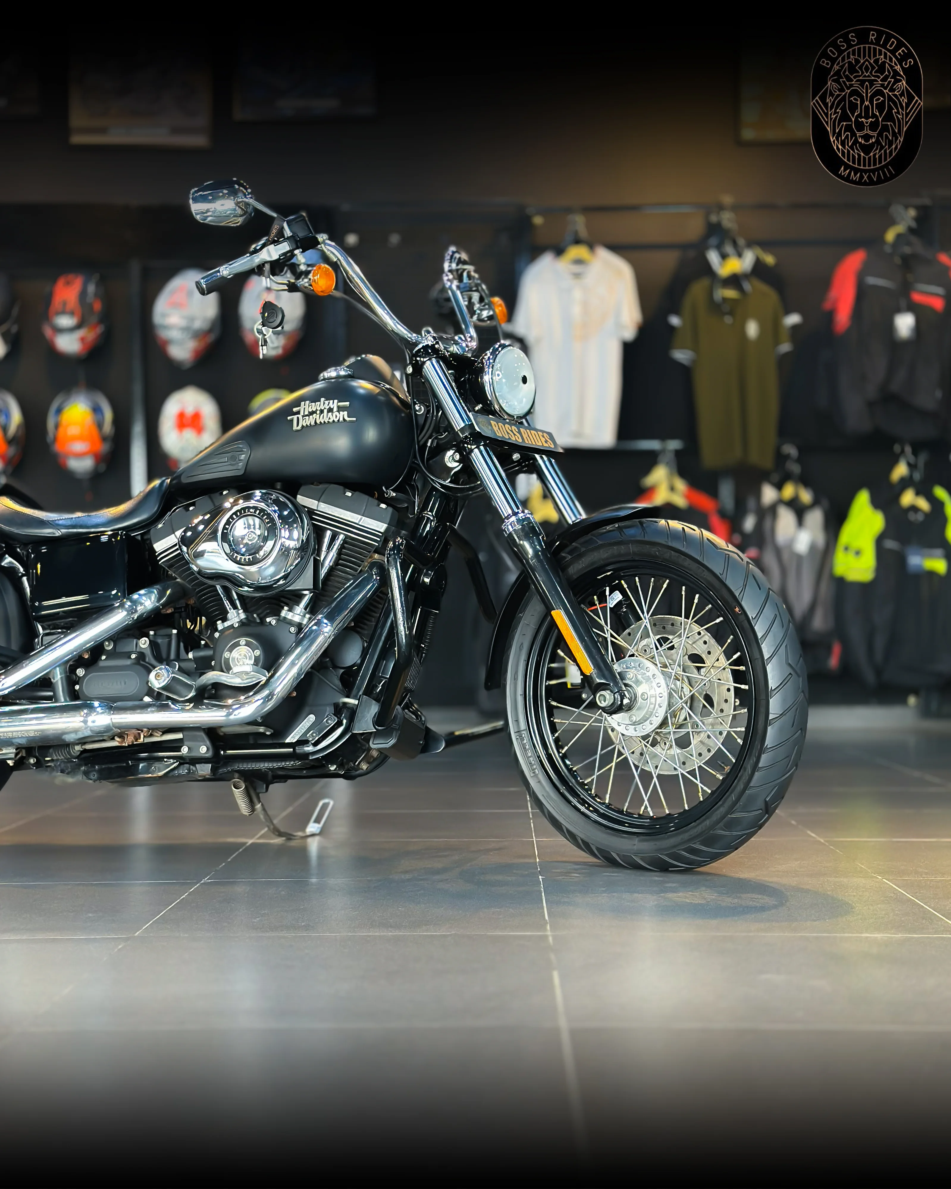 HARLEY DAVIDSON STREET BOB - Boss Ride